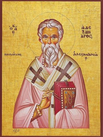 ORTHODOX CHRISTIANITY THEN AND NOW: Saint Alexander, Patriarch of ...
