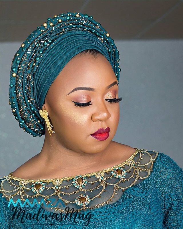 Gele,Makeup And Nail Tutorials: GELE AND MAKE-UP FOR TRADITIONAL MARRIAGE