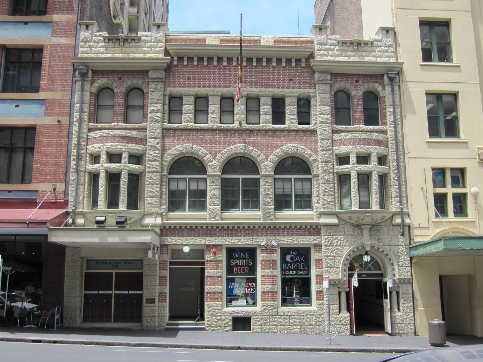 Sydney - City and Suburbs: Australian Hall, Elizabeth Street
