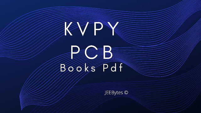 [PDF] KVPY PCB Book & Question Paper Booklet Download Now - JB
