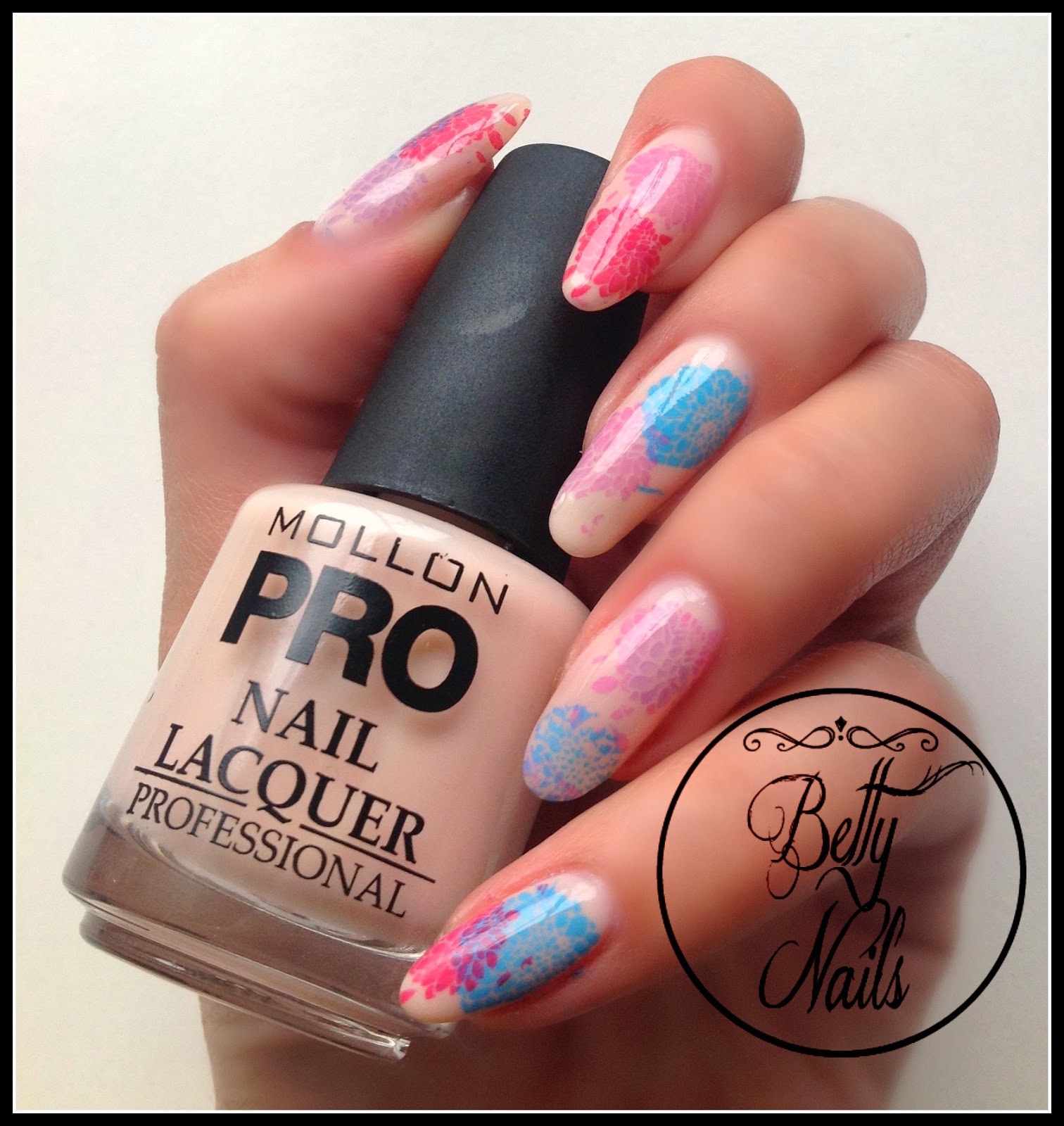 Betty Nails: Mollon Pro 175 Pleasures and Stampaholics ST04 preview