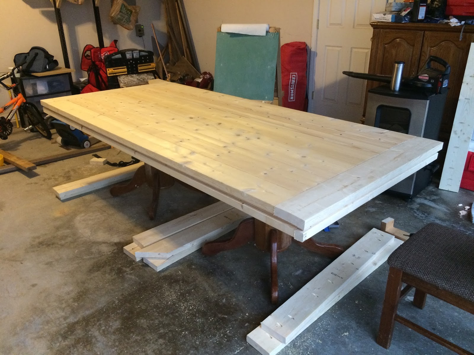 Slayton's Creations: Our New Table
