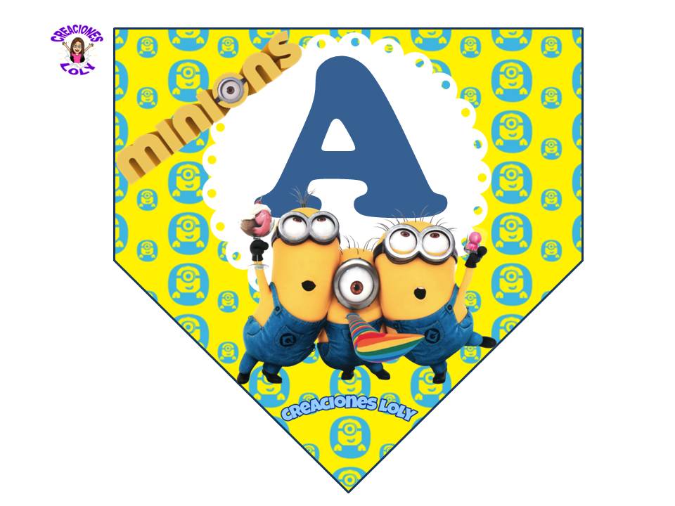 Creaciones Loly: BANDERINES MINIONS