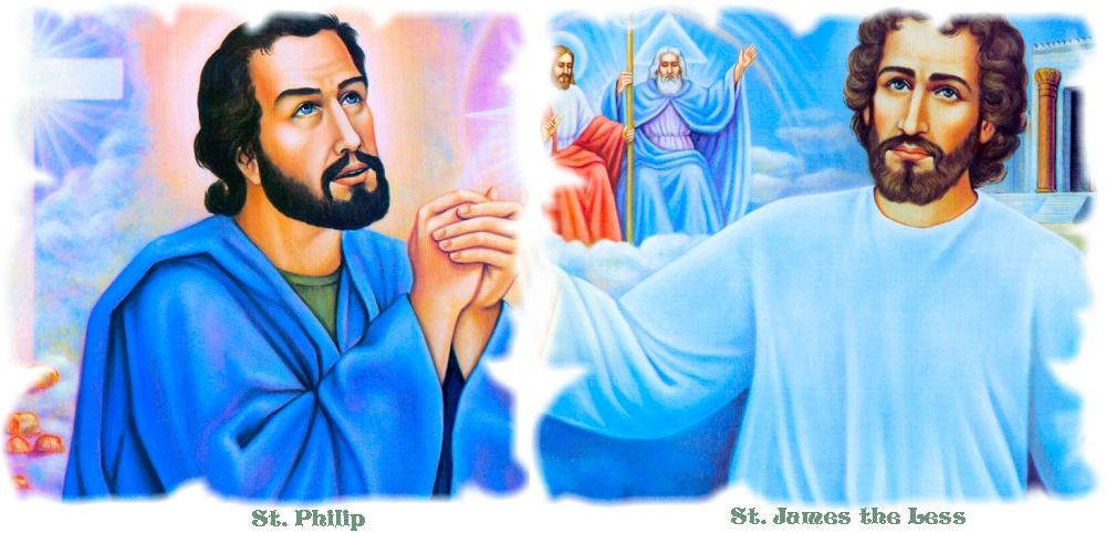 NGƯỜI LỮ HÀNH HY VỌNG: MAY 03, 2017 : FEAST OF SAINTS PHILIP AND JAMES