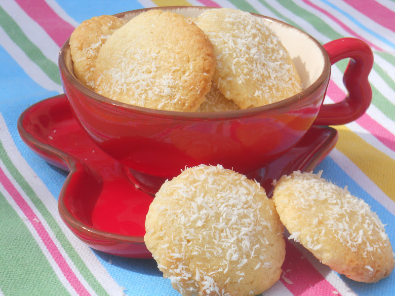 Las recetillas de Isa: Pastas de coco