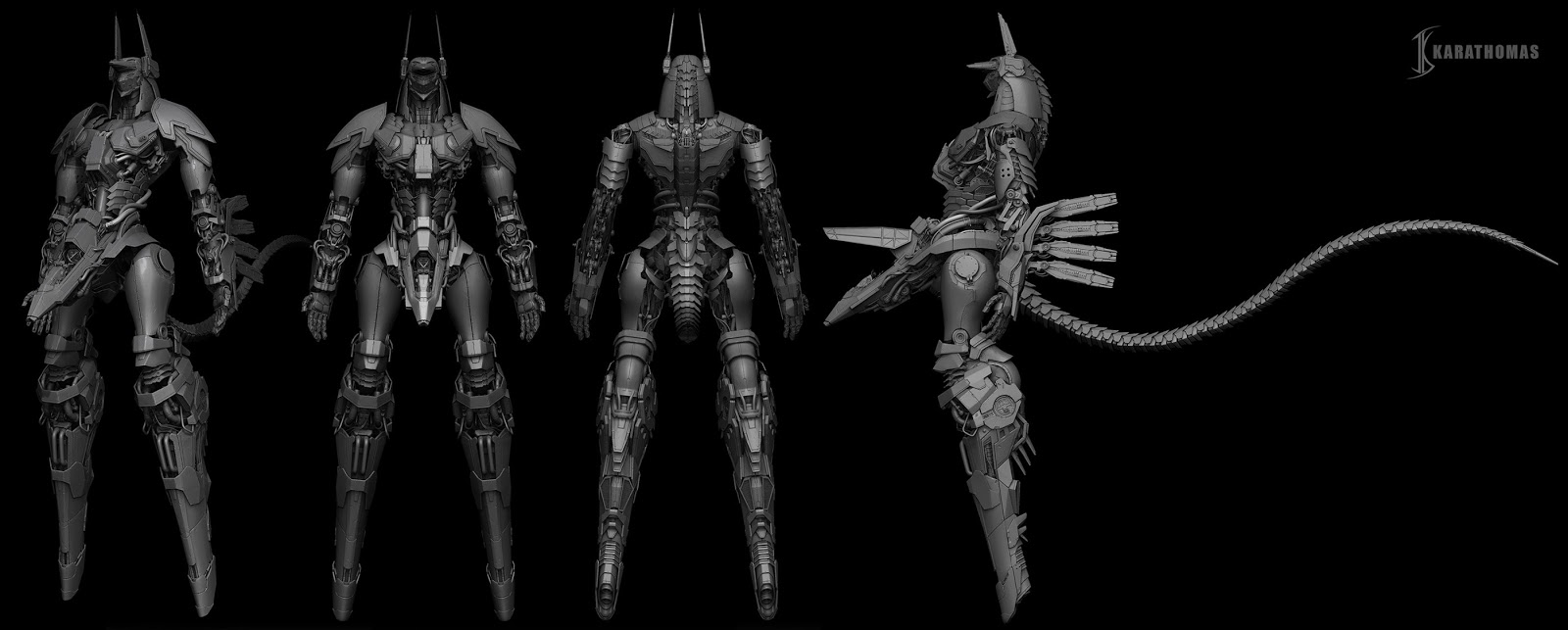 ANUBIS Z.O.E Mech | Computer Graphics Daily News