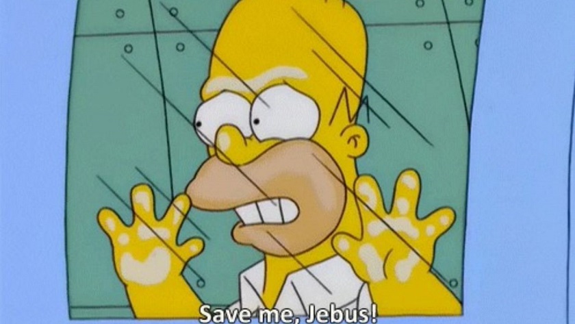 Teorías sobre por qué Homero dice Jebús y no Jesús