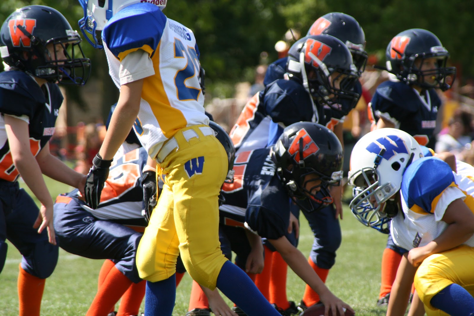 Wheaton Rams Team Black 73lbs: Wheaton Bowl vs. Warren