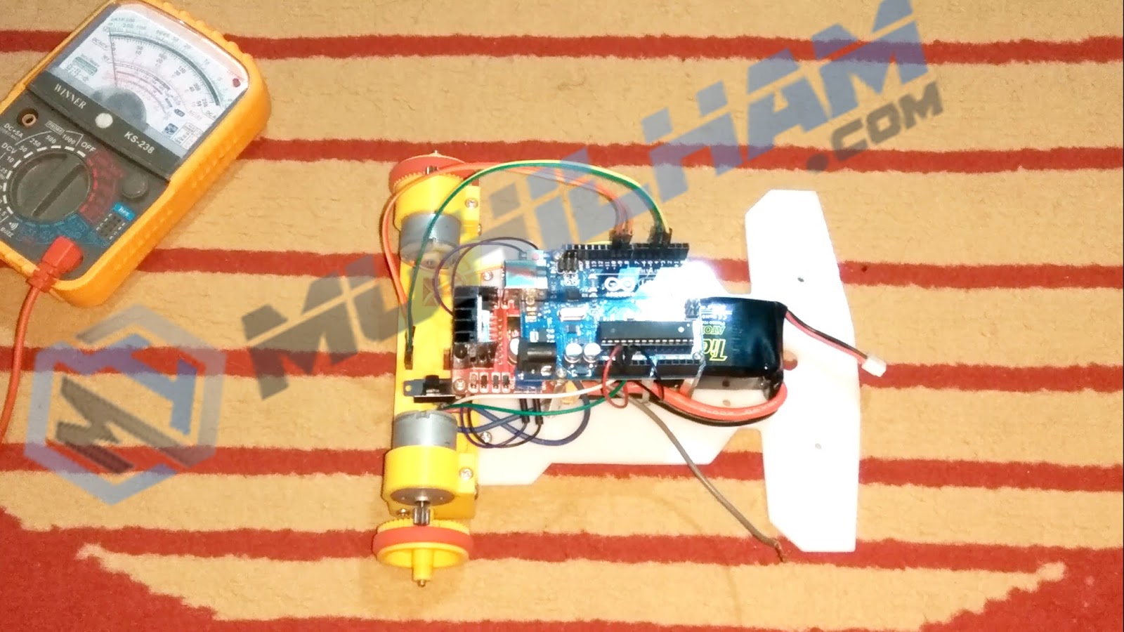 Membuat Mobil Remote Control Dengan Arduino [rc Car Control With