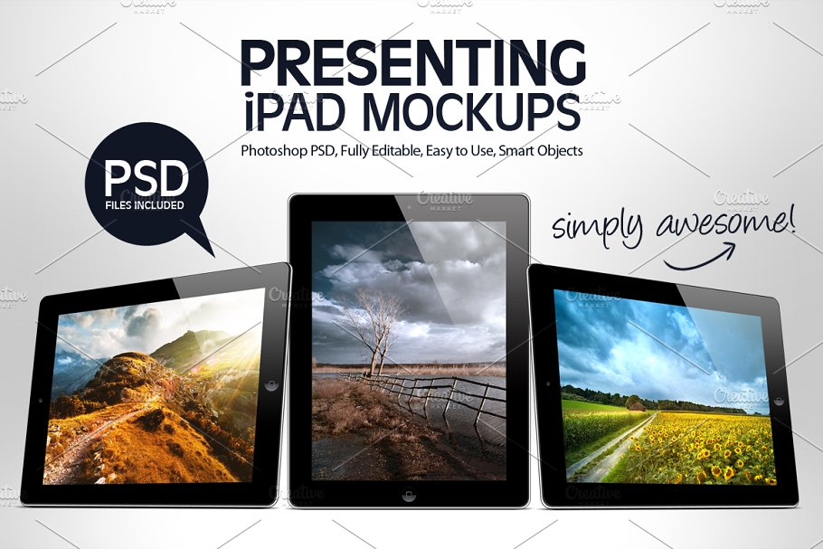 230+ Best iPad Mockup Templates | Graphic Design Resources