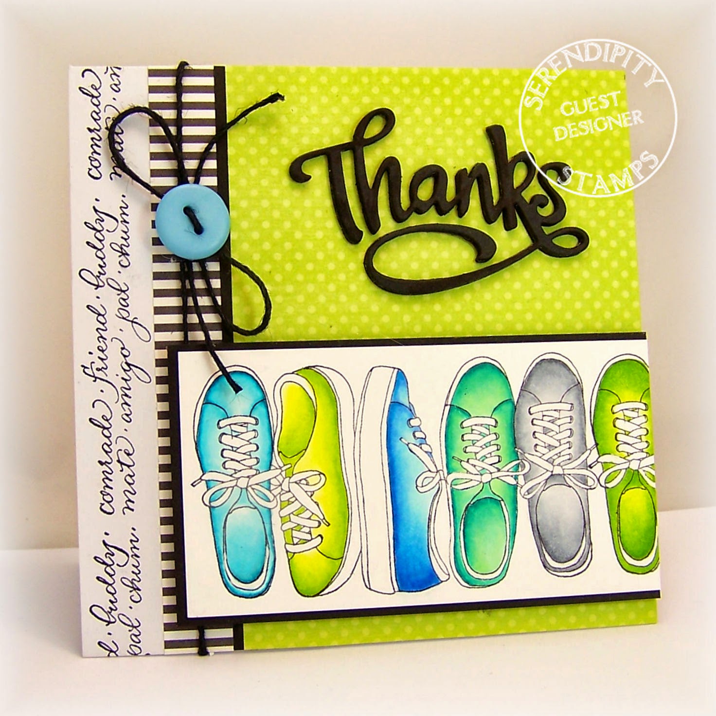 Bridget's Paper Blessings: Comrade, Friend Buddy, Mate!