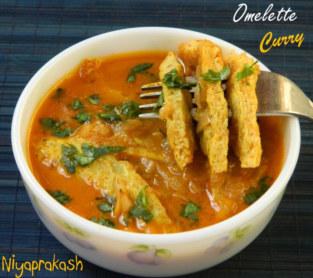 Niya's World: Omelette Curry