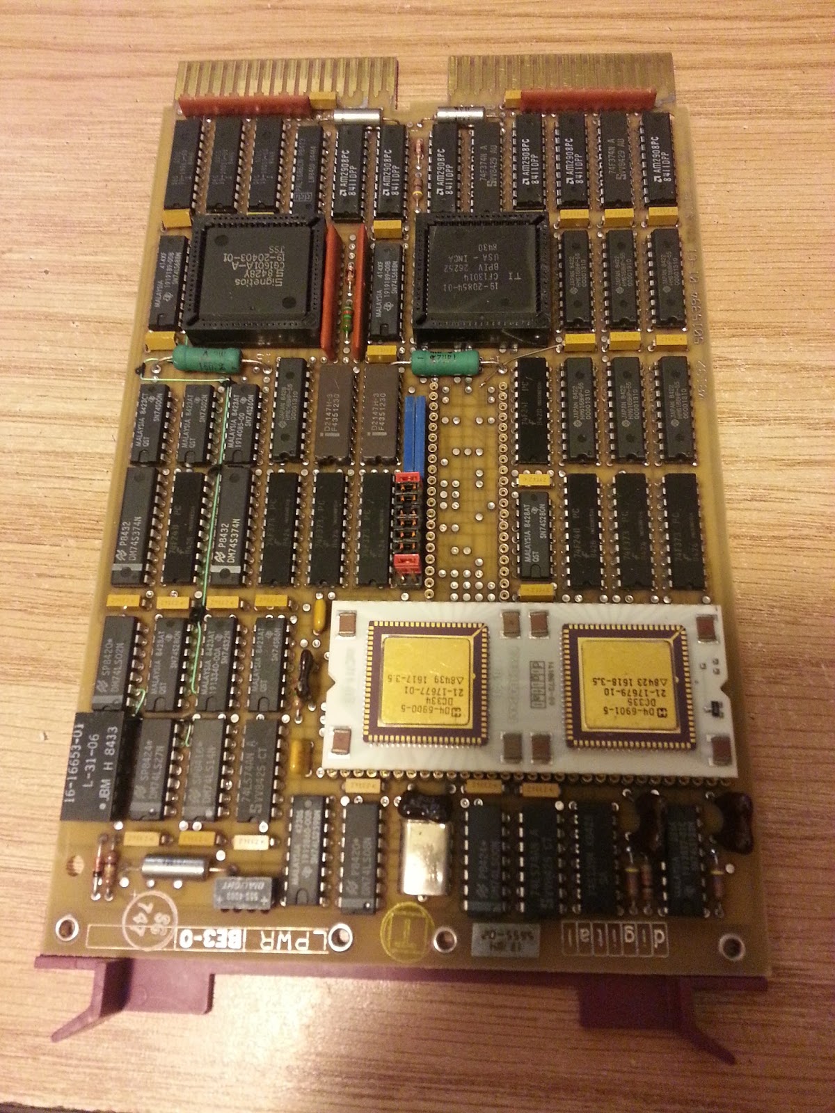 Jim's collections: DEC PDP 11 boards (and a PDP 8 DAC)