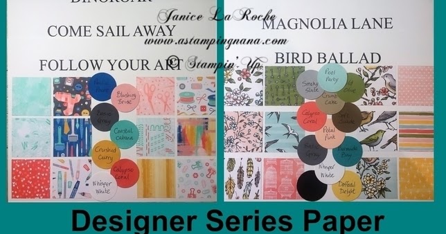 A Stamping Nana's Blog: Designer Series Paper - At a Glance