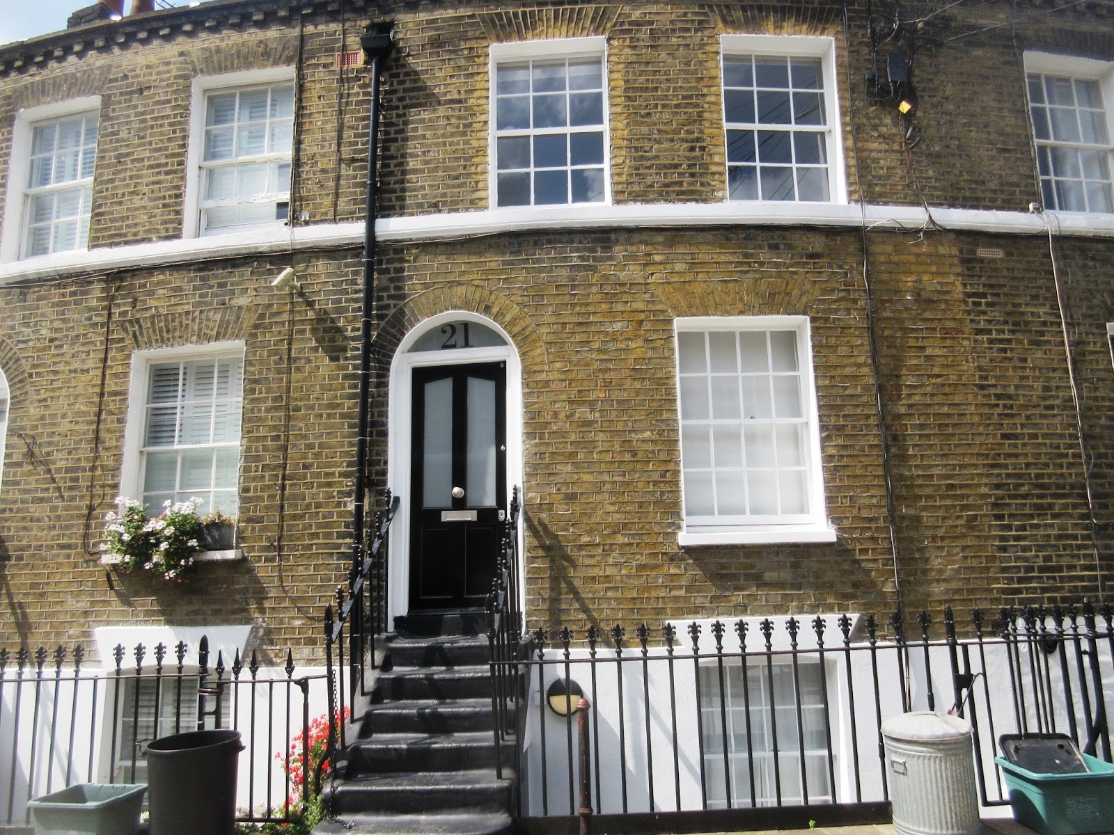 Liberal England: Keystone Crescent near King's Cross station