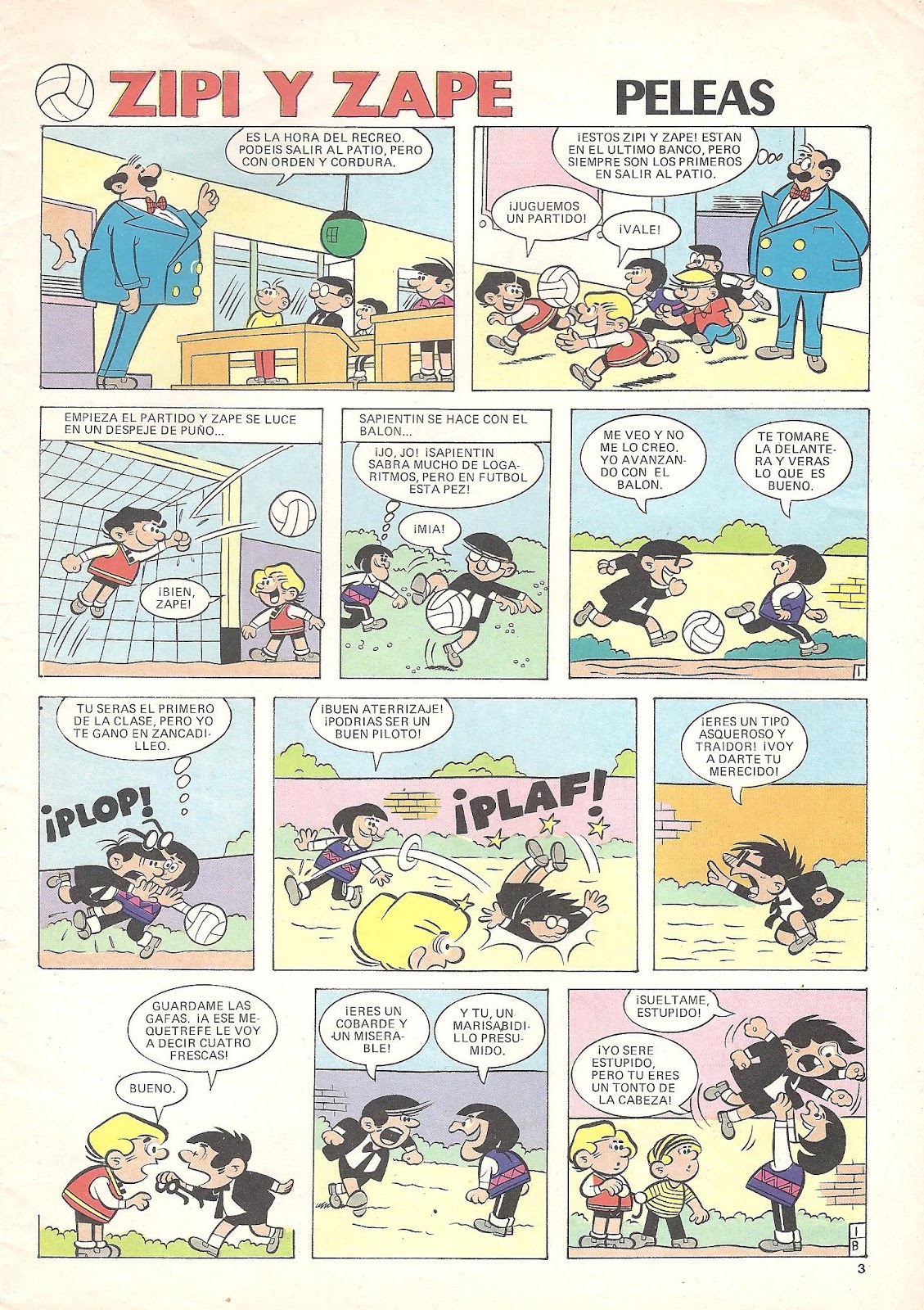 Aquellos inolvidables tebeos...: ZIPI ZAPE / ZIPI Y ZAPE Nº 73 ...