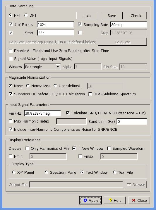Learning: performing FFT by WaveView