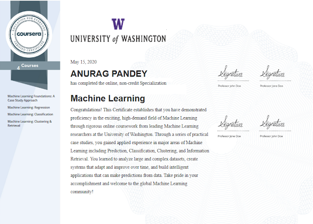 Machine Learning Specialization Eagleanurag