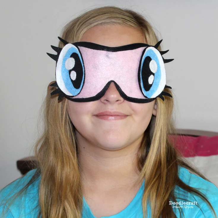My Little Pony Pinkie Pie Eye Mask for Sleepover Party!