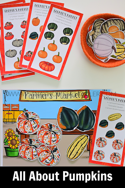 Pumpkin Preschool Math and Literacy Centers | The Pinay Homeschooler