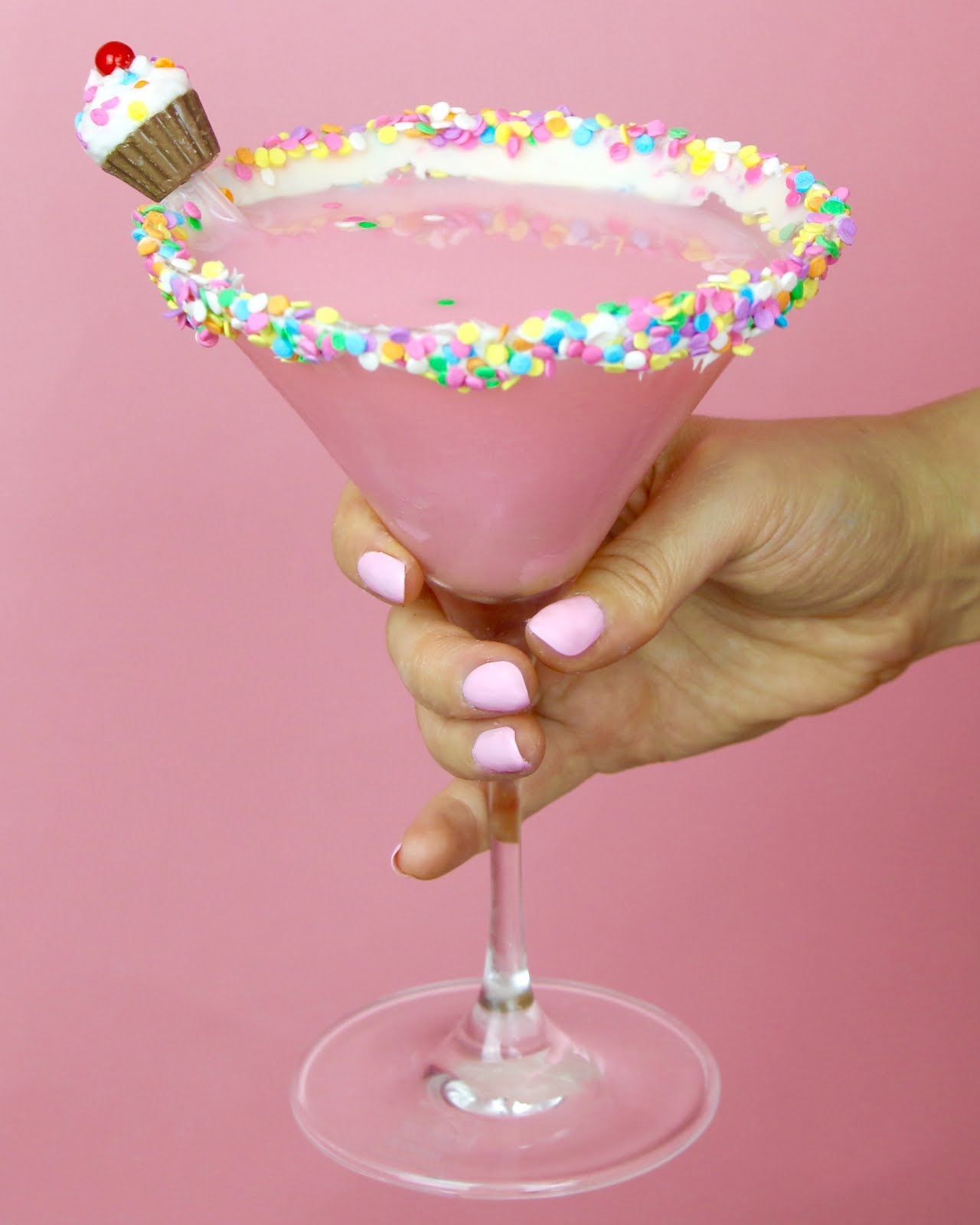 {VIDEO} Cupcake Cocktails & Mocktails: Funfetti Martini, Mimosa & Shots ...