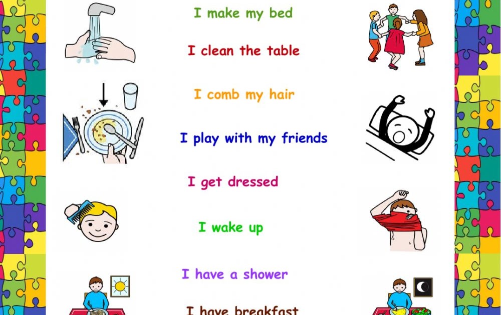 My daily routine ~ Writing Academic Eassy