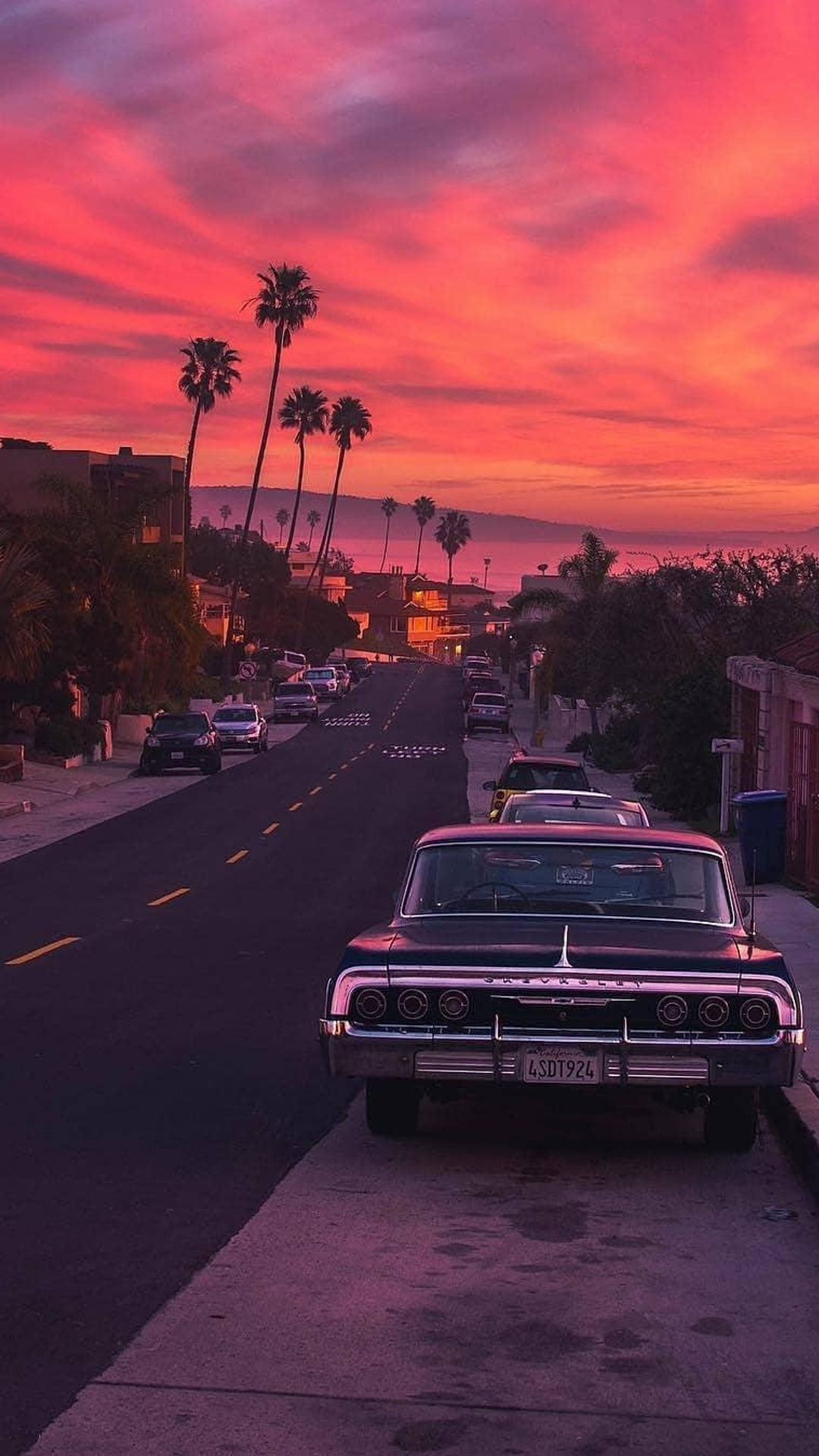 Road Sunset Wallpaper