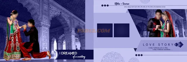 New 2020 12x36 Wedding Album DM Vol 12 - PSD12