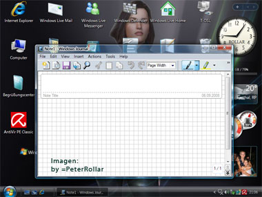 De todo un poco: Windows Journal