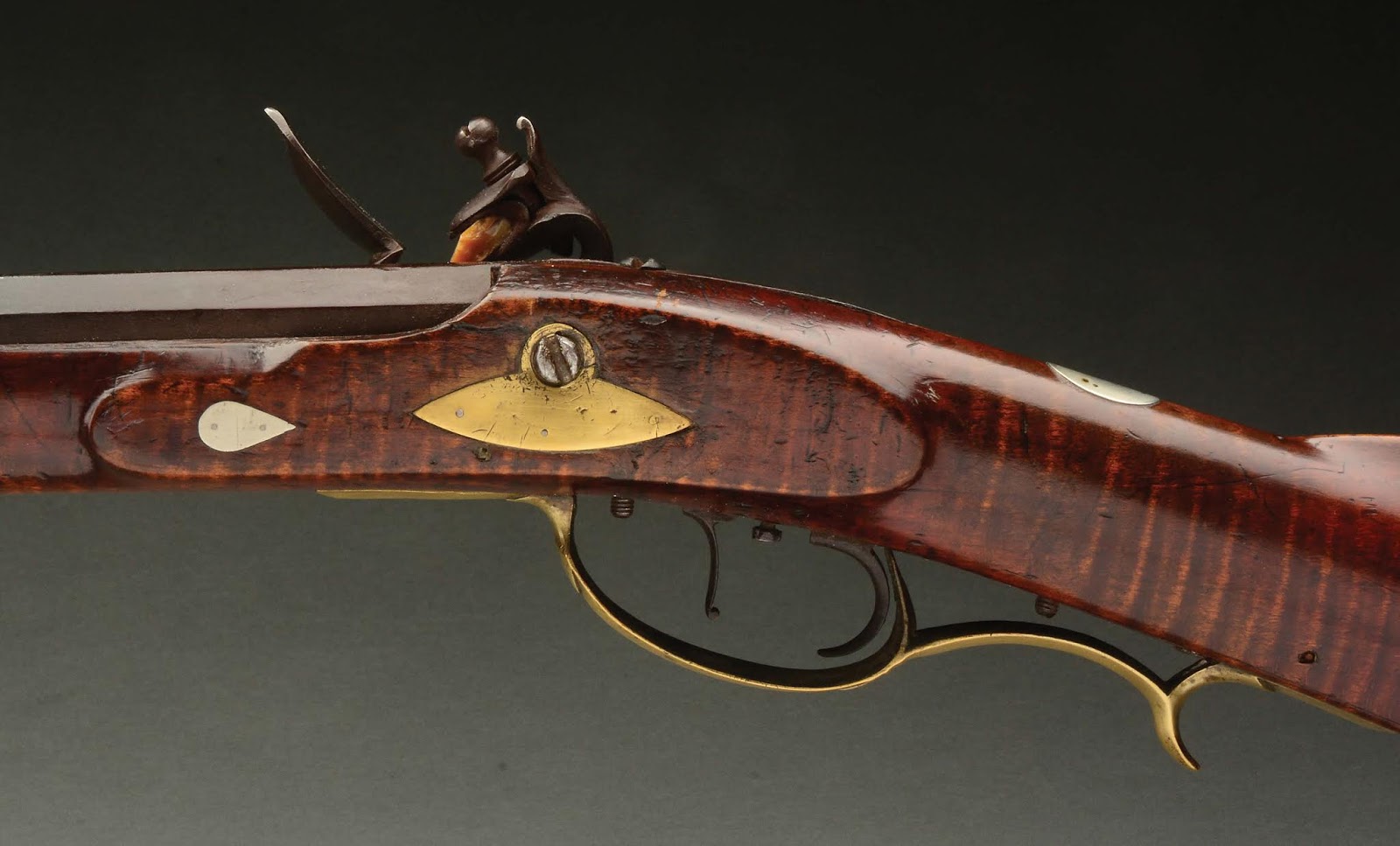 Contemporary Makers: Andrew Young Signed Kentucky Rifle, Inscribed ...