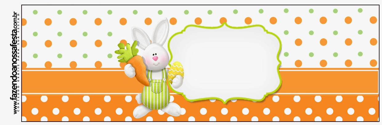 Easter in Orange Free Printable Candy Bar Labels. - Oh My Fiesta! in ...