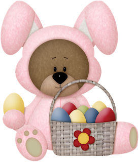 Easter Bear Clip Art. - Oh My Fiesta! in english