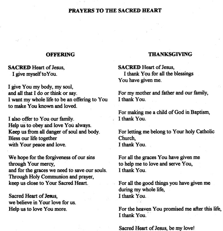 ELEMENTARY SCHOOL ENRICHMENT ACTIVITIES: SACRED HEART OF JESUS GIFT