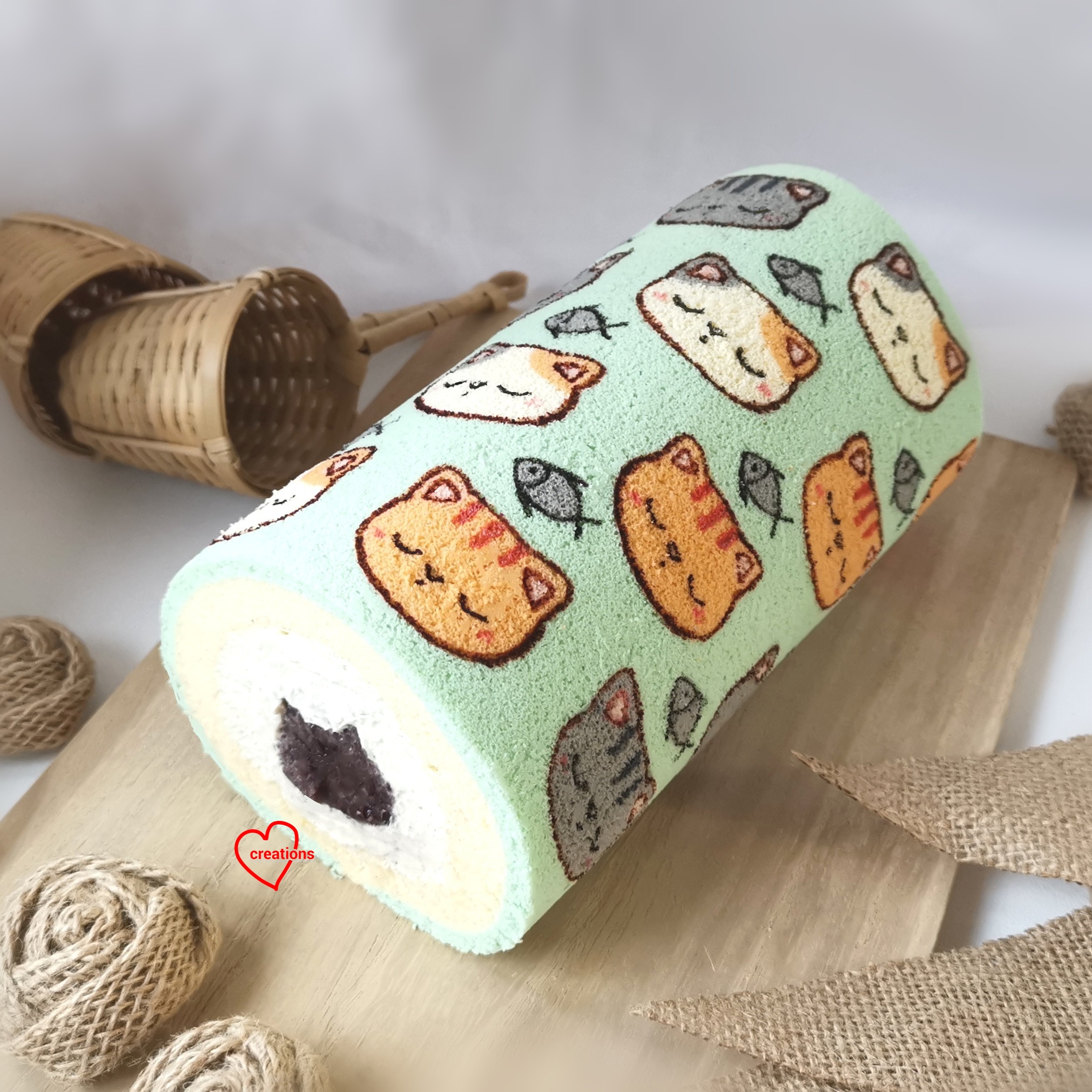 Patterned Swiss Roll