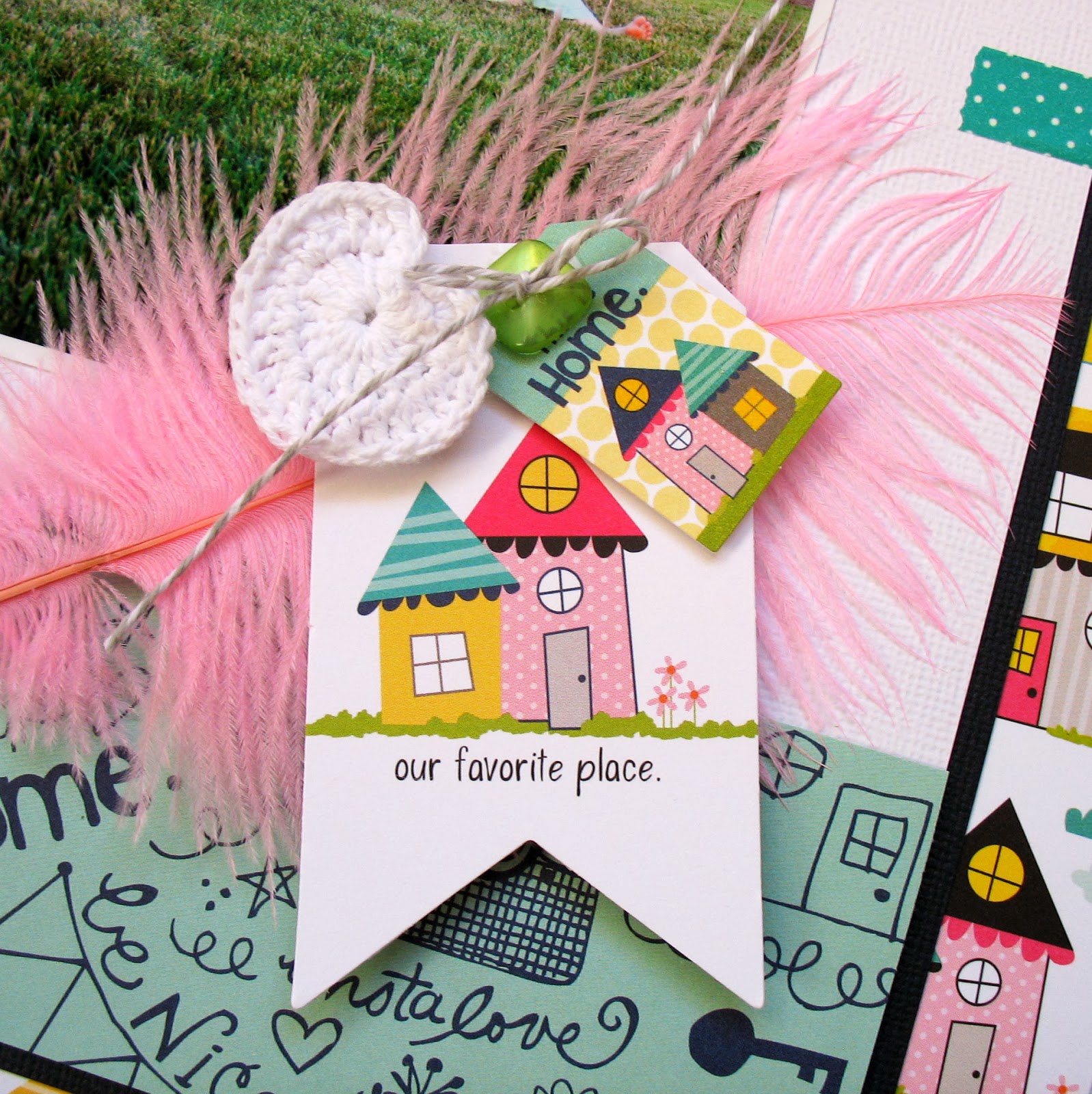 Card-Blanc by Kathy Martin: Home Sweet Home