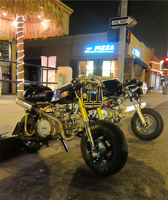 MOTOROLOS EL HONGO: Mini bike cafe racer