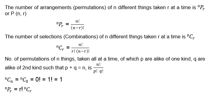 Permutation and Combination
