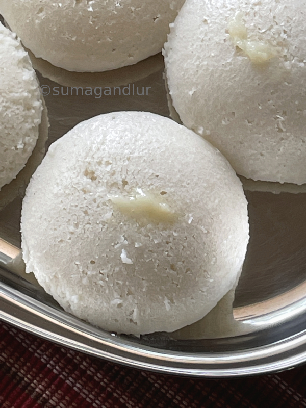 Veggie Platter: A - Z Idli Series ~ M for Mallige Idli