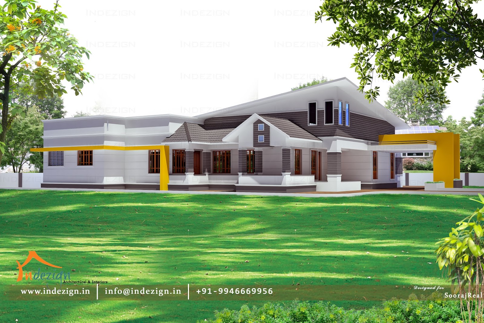 INDEZIGN INTERIORS / DEVELOPERS: ulikkal villas