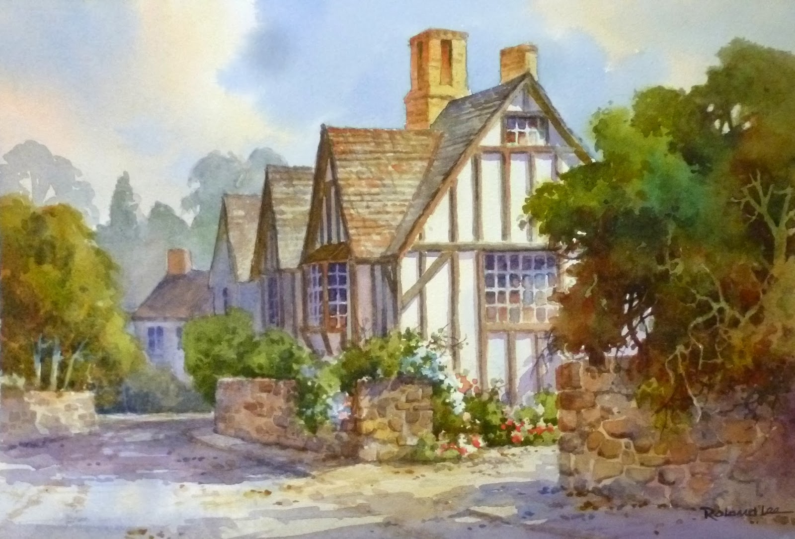 Roland Lee Travel Sketchbook: New Roland Lee Paintings from Salt Lake ...