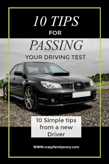 Ten tips for Passing your Practical Driving Test | My Crazy Family Story