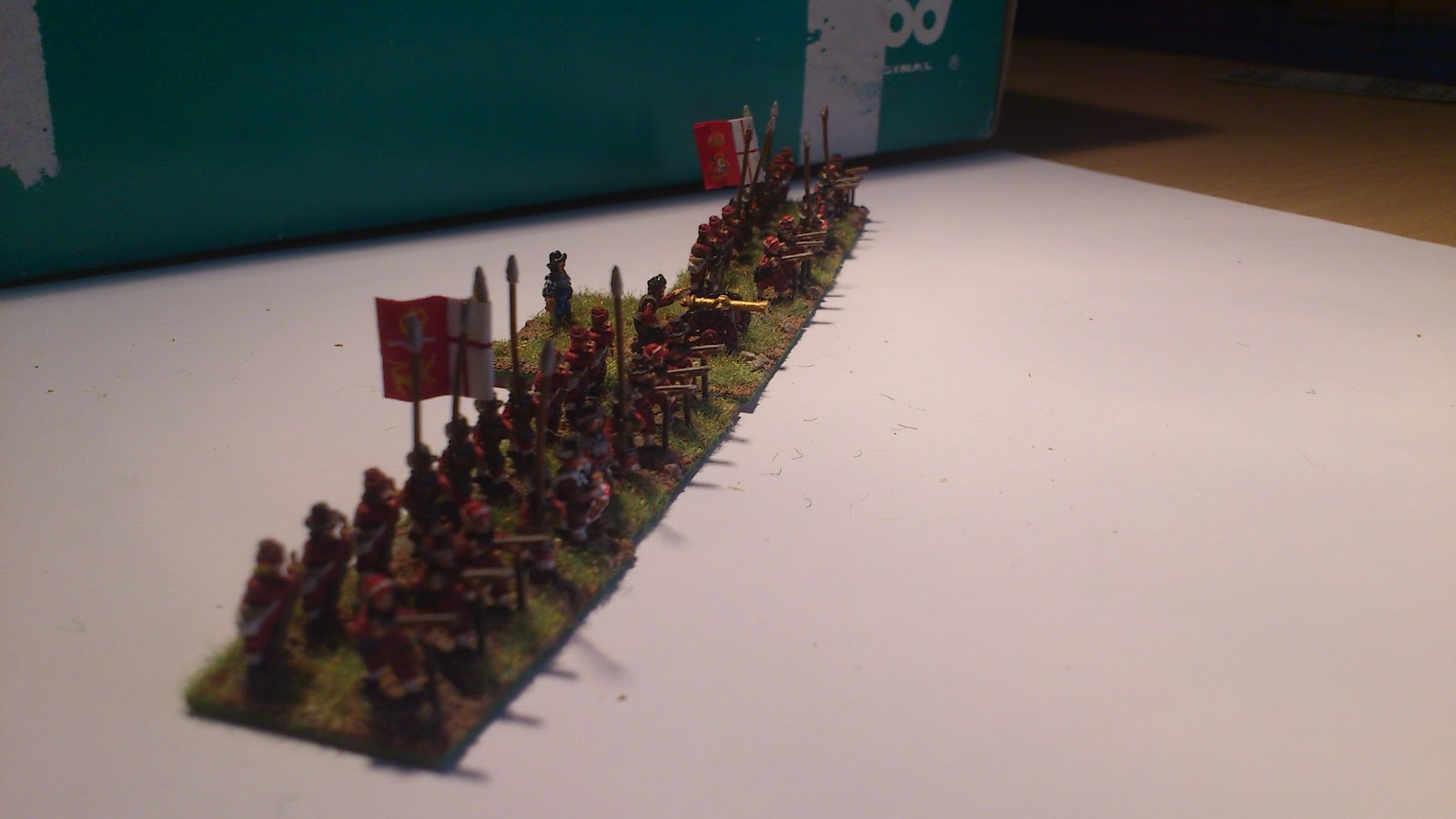 Sean's 10mm world: 10mm work in progress, Samurai and ECW