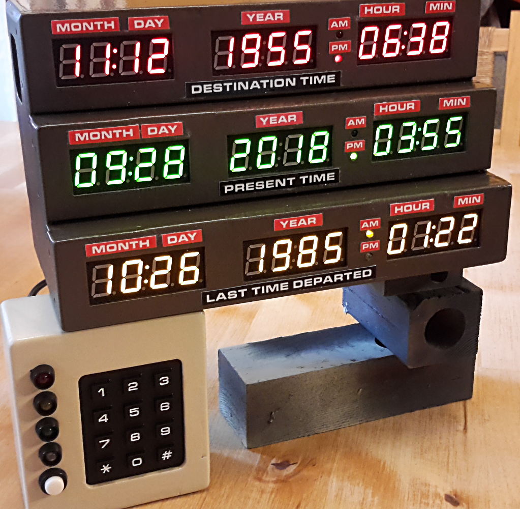 Markus Wobisch: Building Props for a Back-to-the-Future Time Machine ...