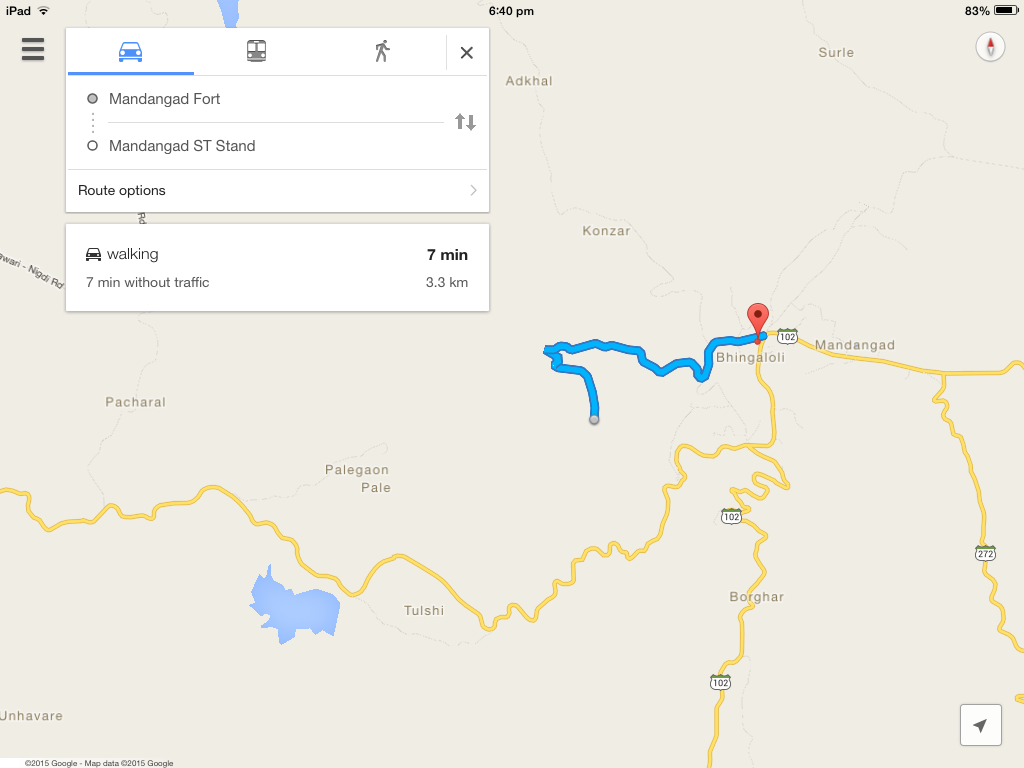 Mandangad Fort aka Chitradurga Fort in Ratnagiri district in ...