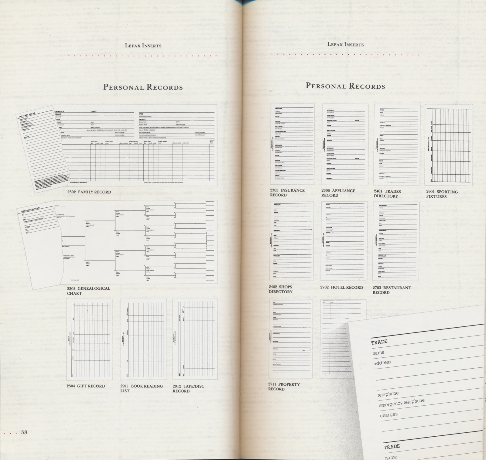 Philofaxy: Lefax 1989 - 1990 Catalogue