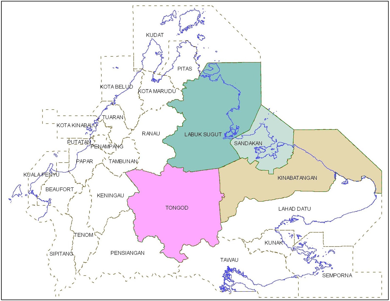 my North Borneo stamps: Christmas treat 4. Labuk & Sugut and Christmas Is