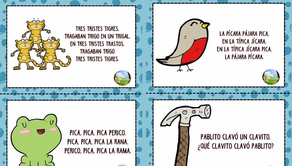 ACTIVIDAD N° 04: Practicamos la dicción con trabalenguas