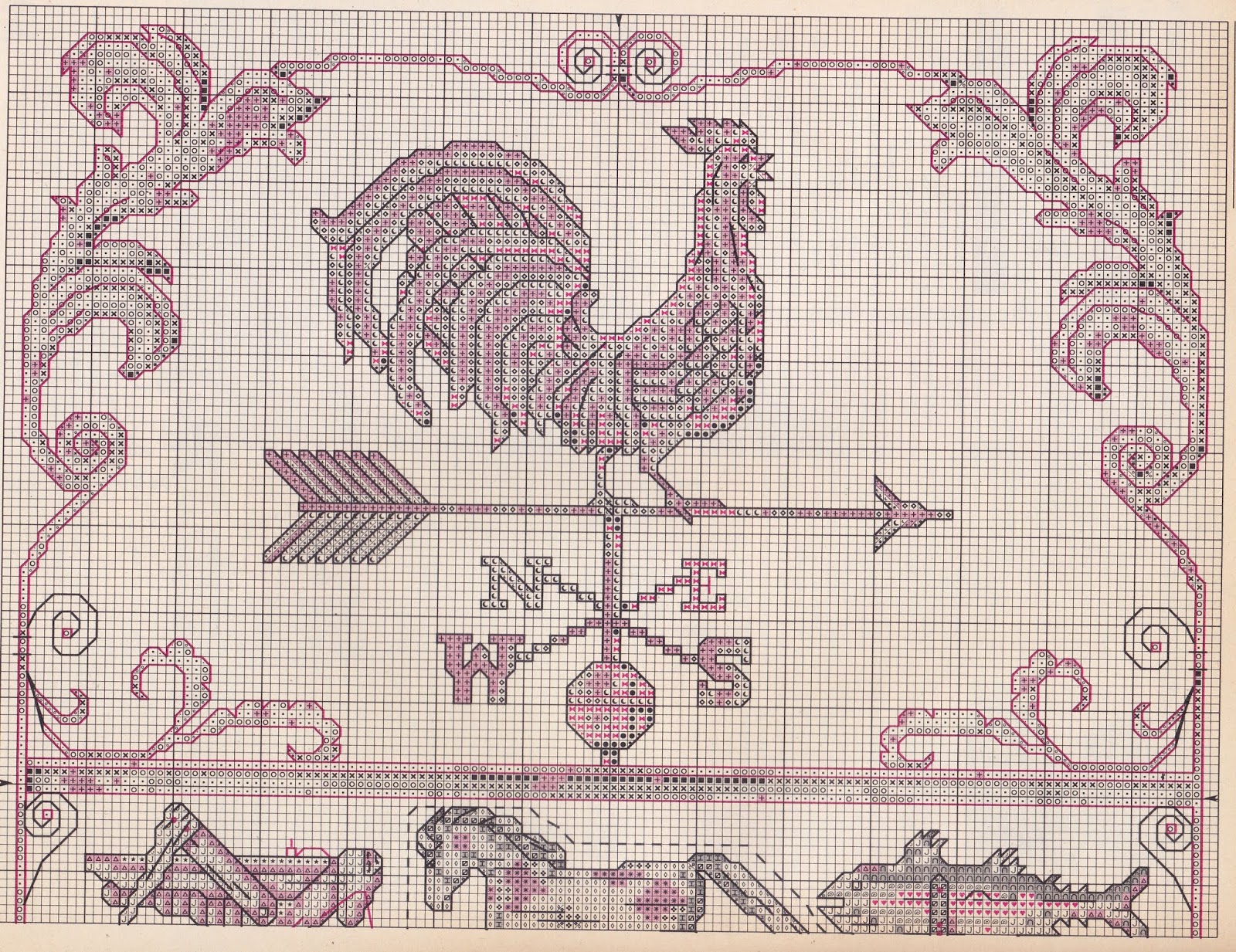 Cat's Vintage Collection: Rooster Weather Vane Sampler