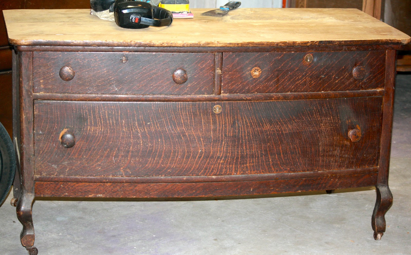 the little cottage on the pond...: Dresser makeover....before & after!