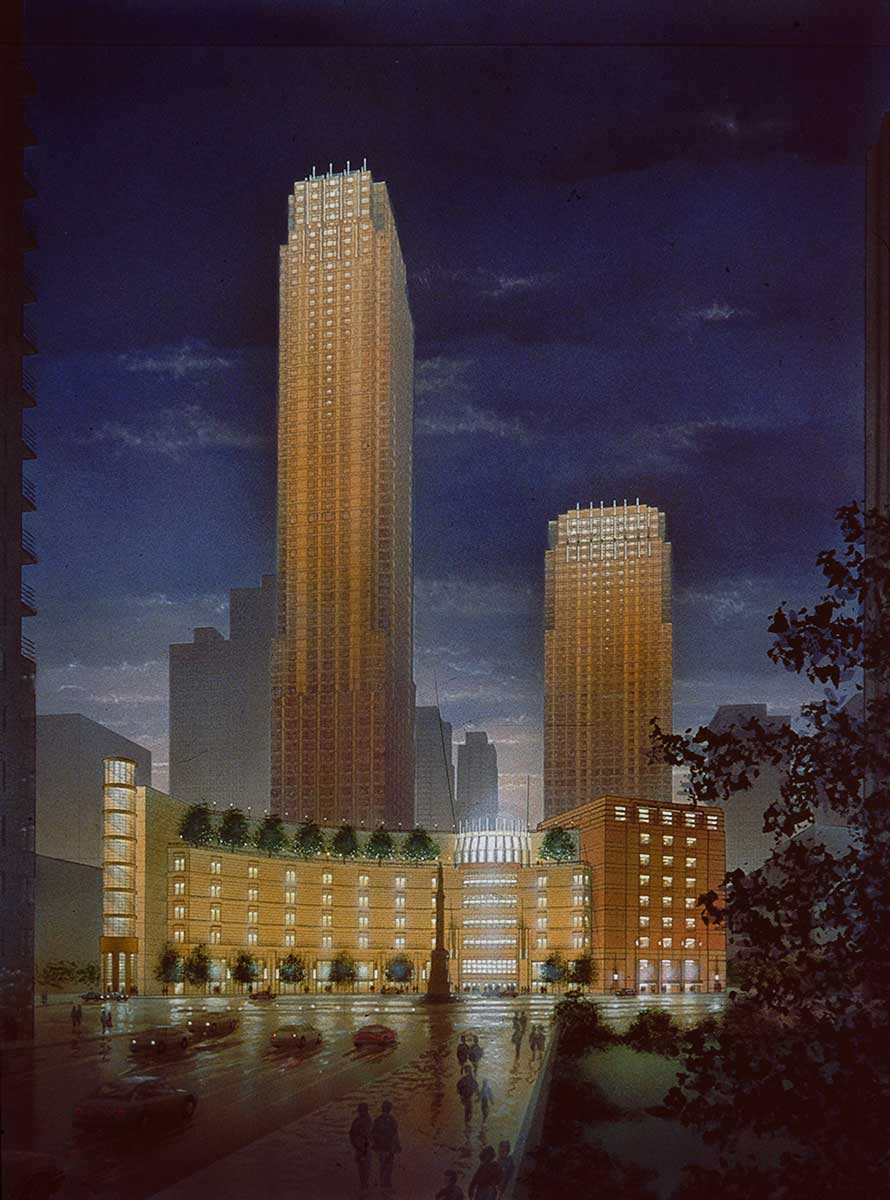 Beyond Architectural Illustration: Cesar Pelli